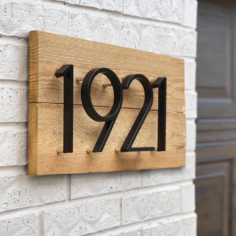 Custom Raised Metal Letters | Floating Business Logo Sign | Modern ...