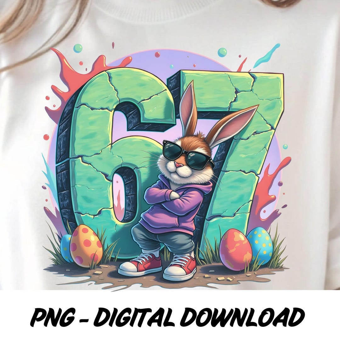 Lapin PNG, Pâques Meme Art (téléchargement numérique - Etsy France