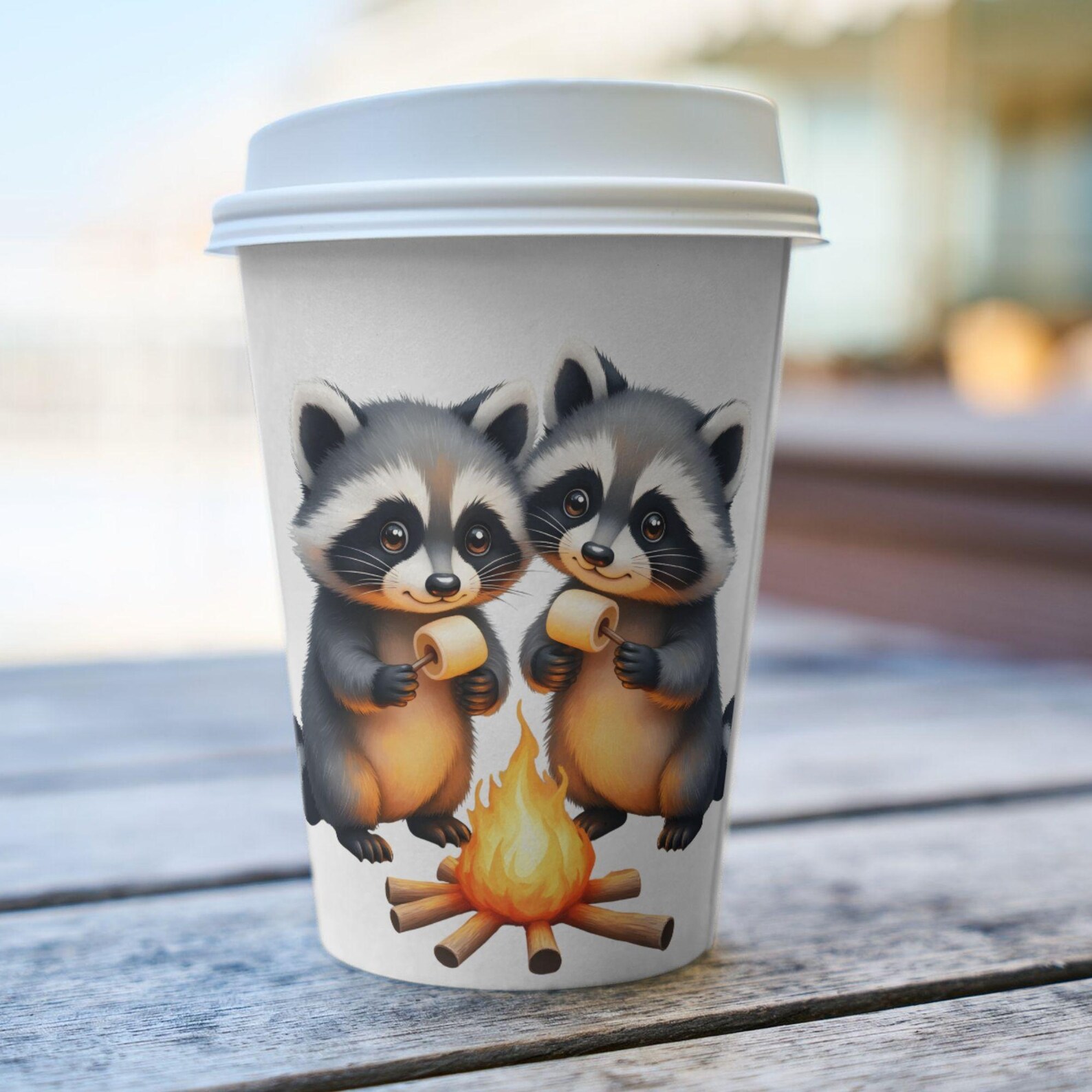 Camping Critters Clipart Set, Woodland Animals, Cute Forest Animals ...