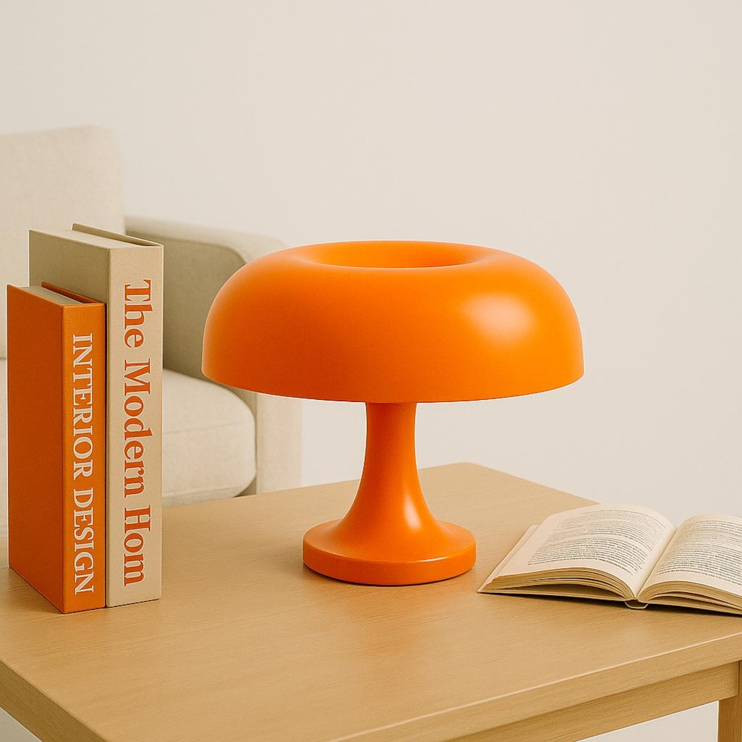 Modern Mushroom Lamp - Etsy