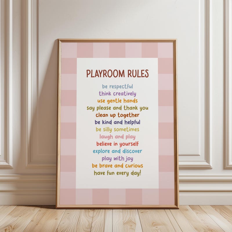Room Rules for Girls - Etsy