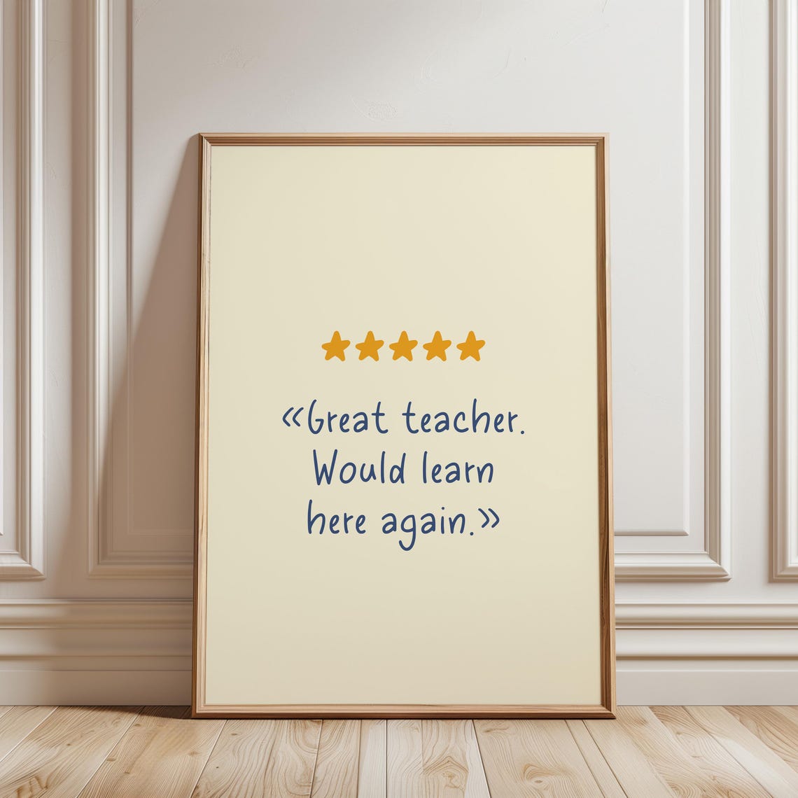 Teacher Quote Poster for Classroom Wall Art Decor for School Teacher ...