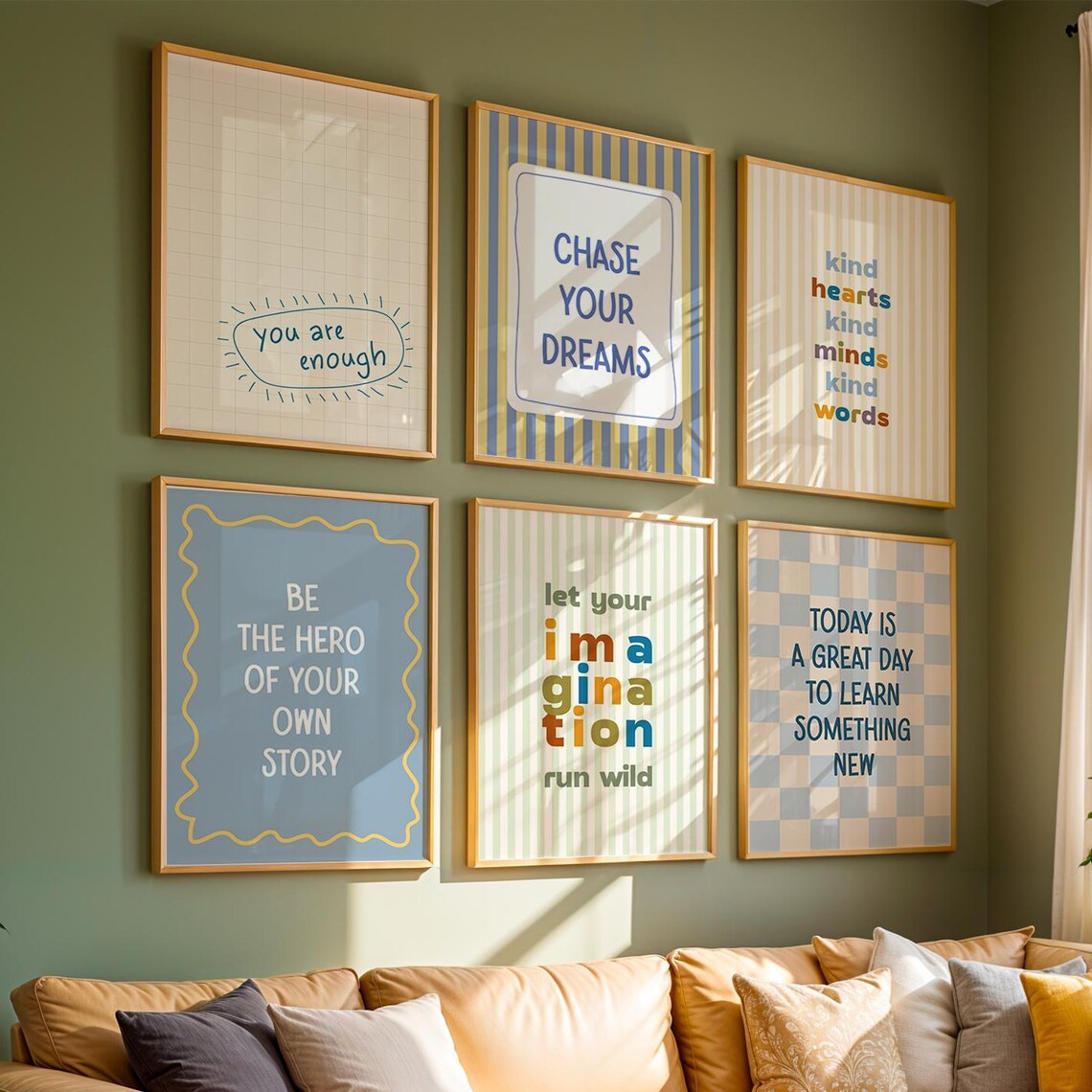 Classroom Poster Set of 20 Educational Prints for Preschool Learning ...