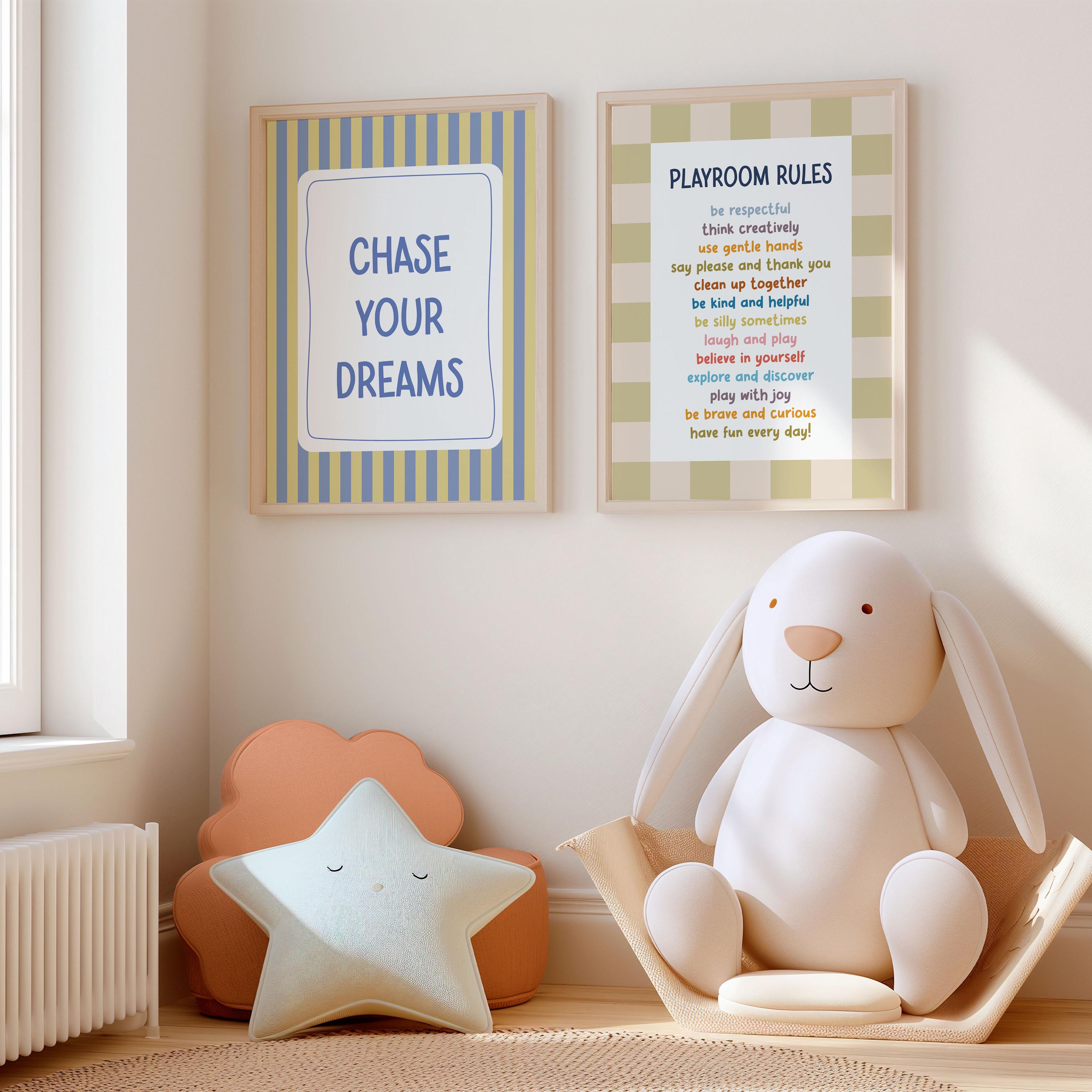 Classroom Poster Set of 20 Educational Prints for Preschool Learning ...