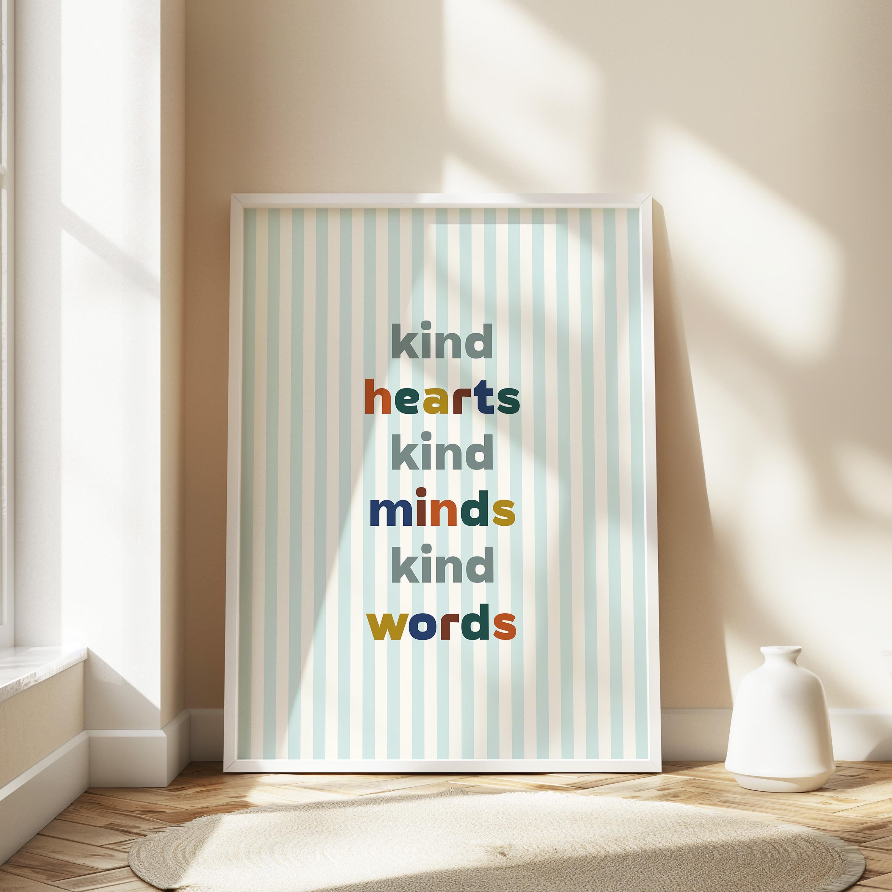 Positive Affirmation Poster for Kids Playroom Wall Art for Boys Room ...