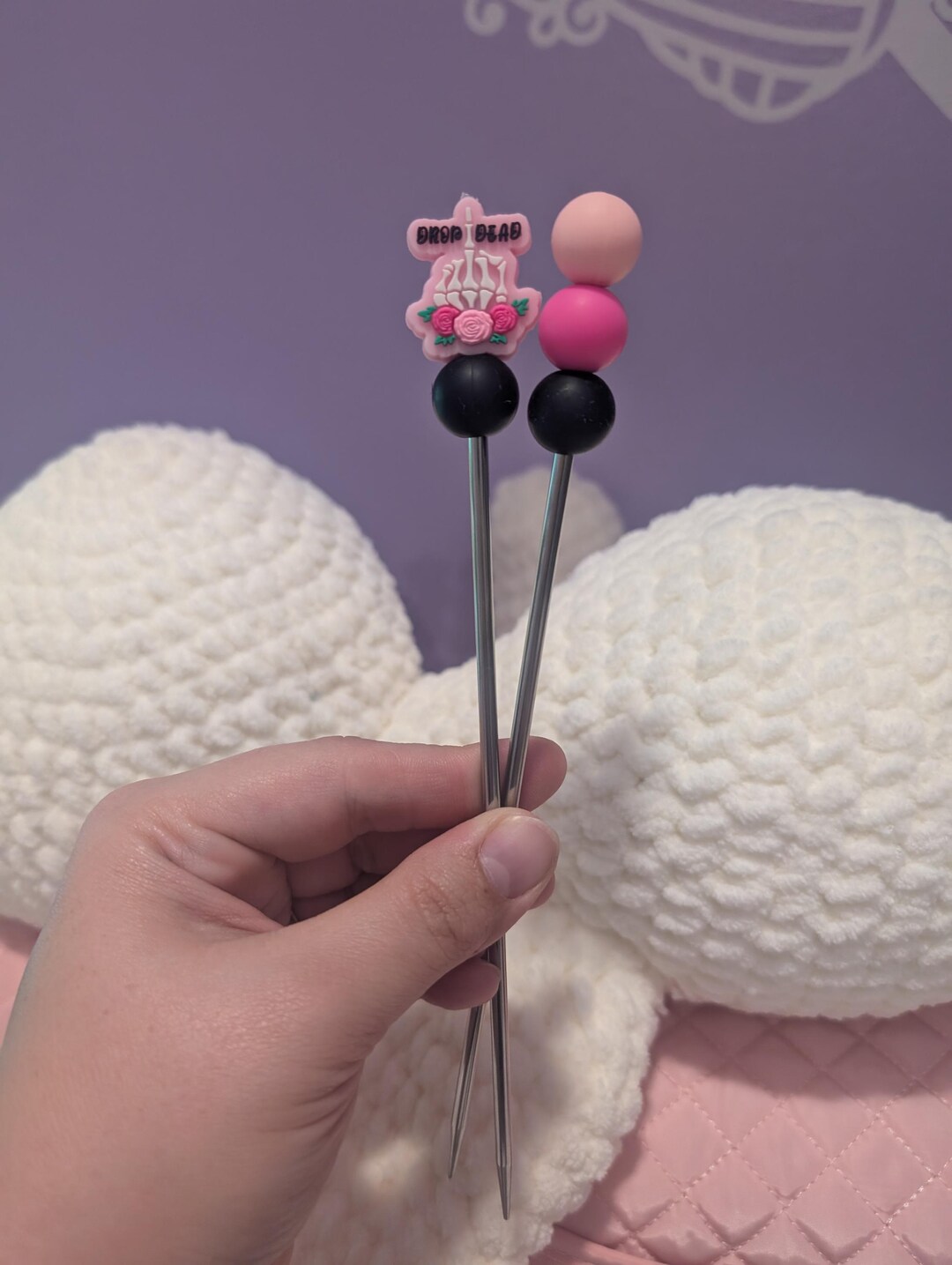 Skeleton Drop Dead Sewing Sticks - Etsy