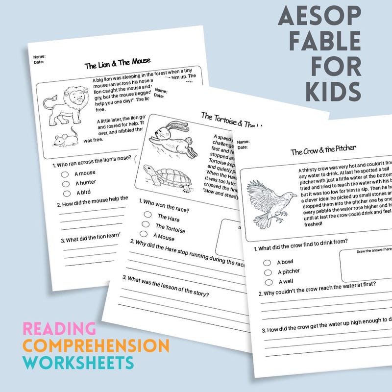 Aesops Fables - Etsy