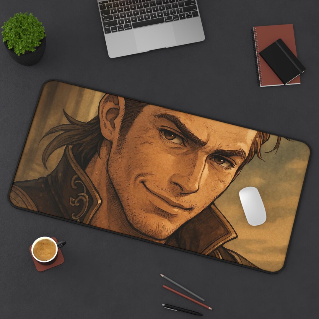 Balthier, Gaming Desk Mat, Final Fantasy 12 Design, Playmat for TCG ...