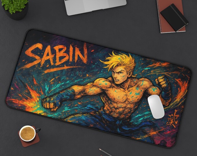 FF6 Shadow + Relm + Strago Linked Charms - Final Fantasy 6 Acrylic ...