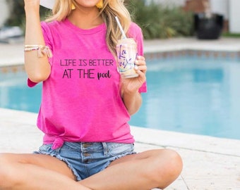 Womens Pool T Shirts | Etsy