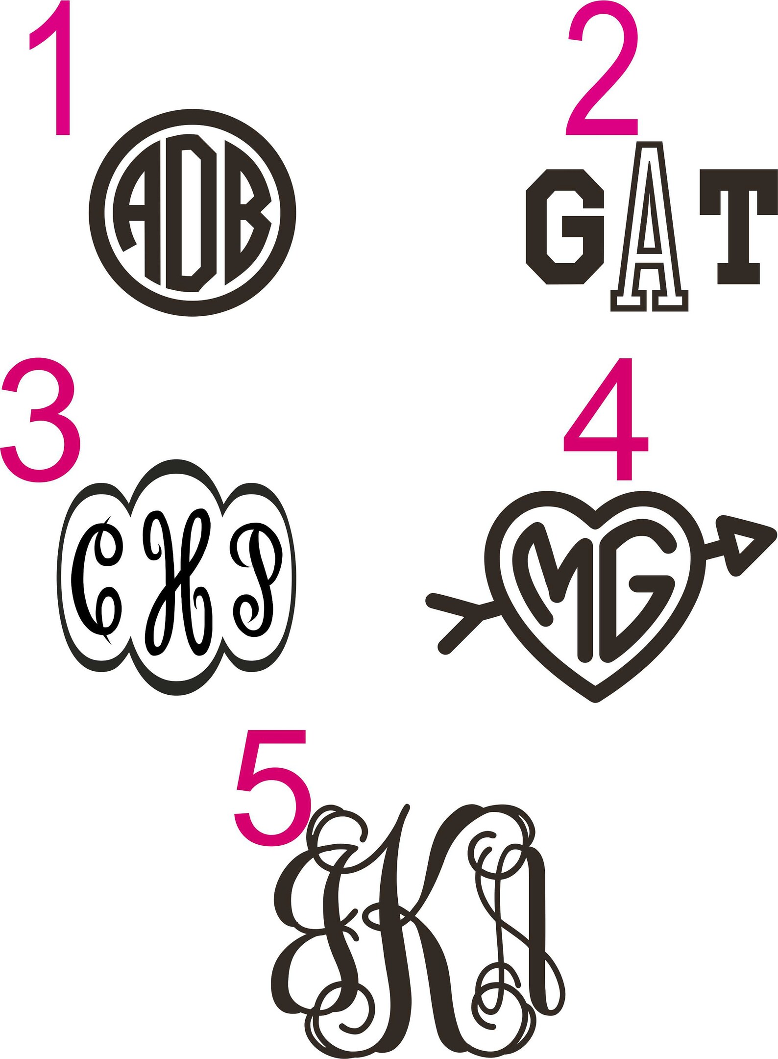 Monogram Christmas Sweatshirt With Three Initials Monogram - Etsy