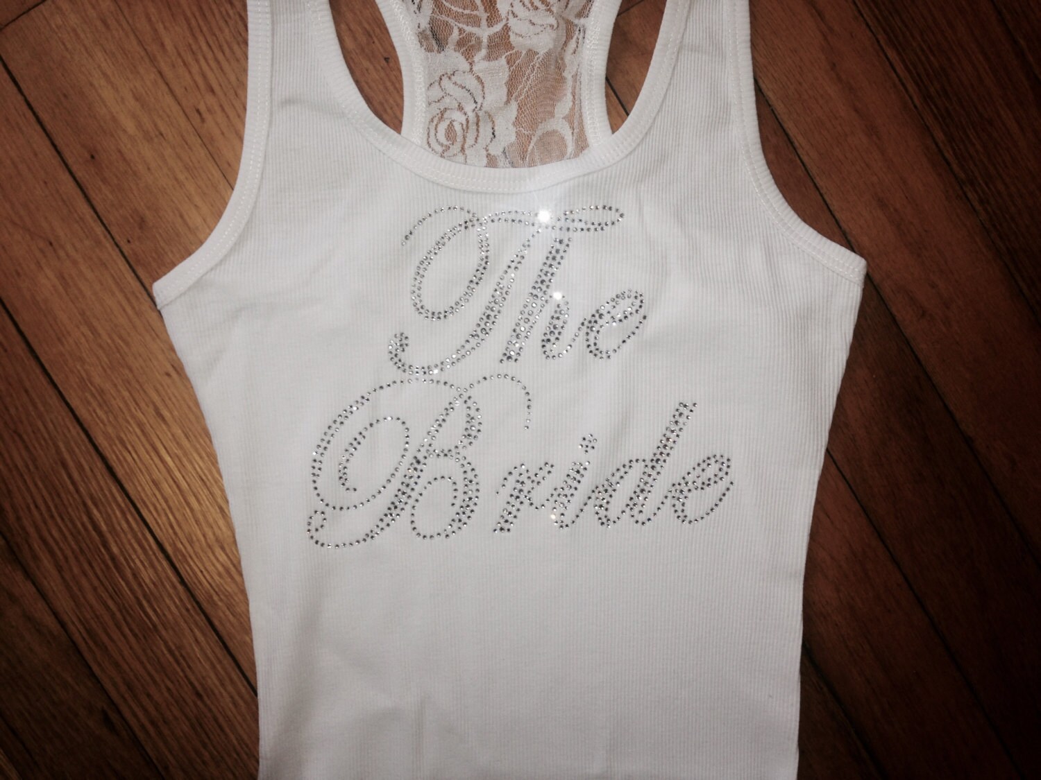 Bridal Party Tanks Rhinestones - Etsy