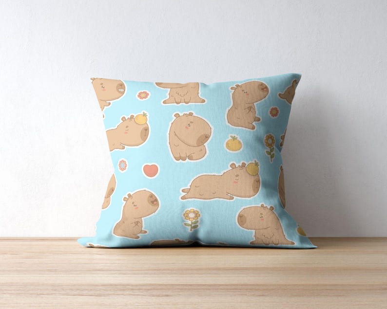 Kawaii Capybara Digital Paper Pack: Seamless Patterns (12" X 12") - Etsy