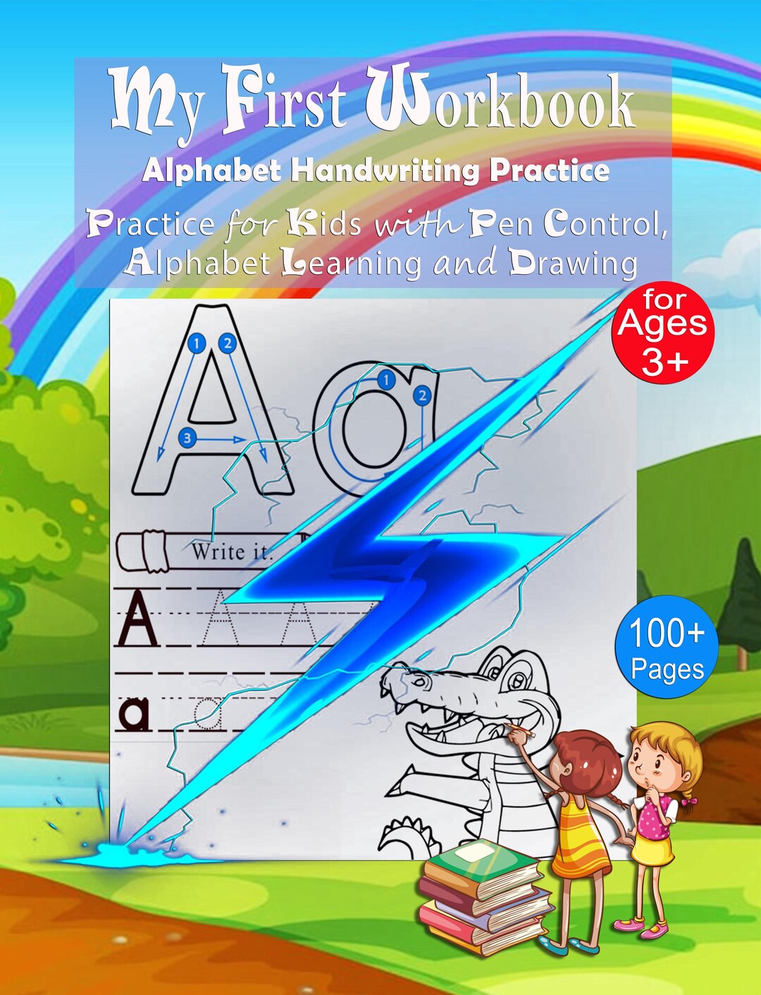 My First Workbook. Alphabet Handwriting Practice - Etsy