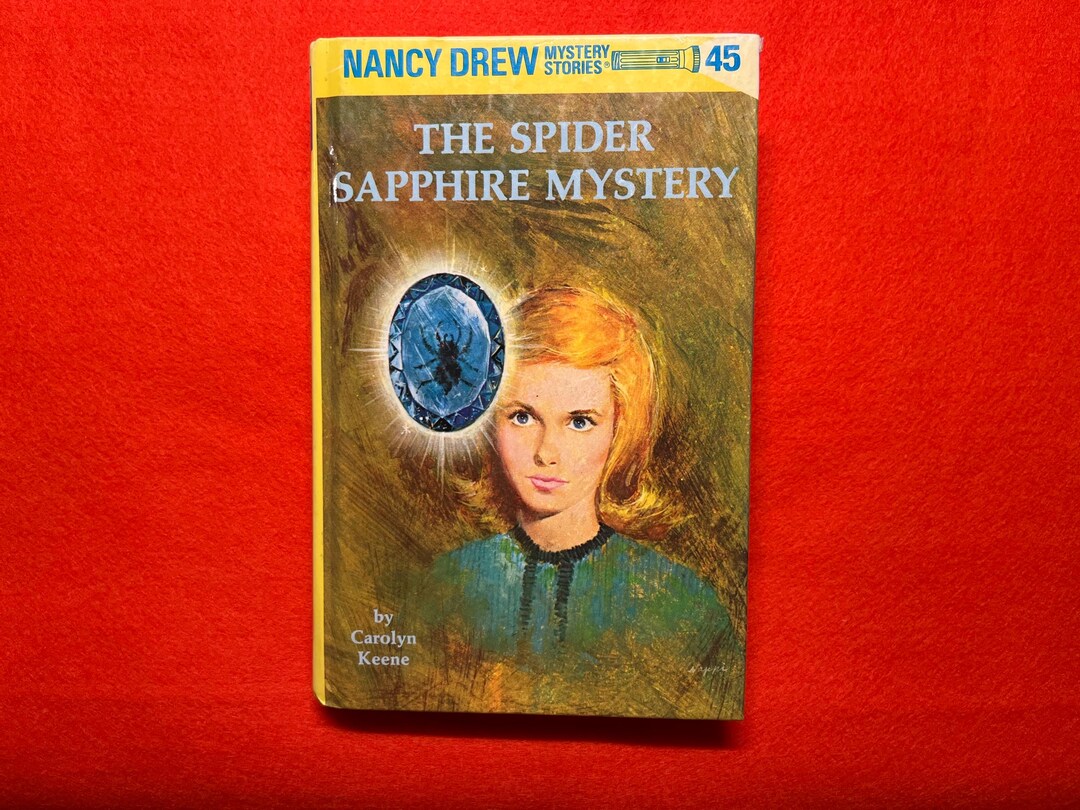 Nancy Drew #45: the Spider Sapphire Mystery - Carolyn Keene - Etsy