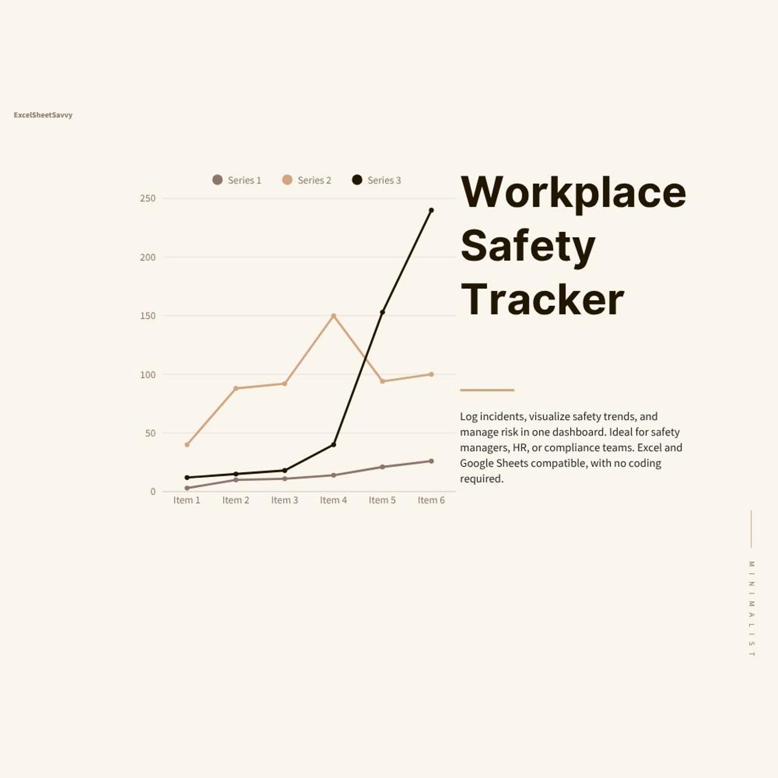 Workplace Safety Dashboard: Excel & Google Sheets HSE Tracker - Etsy