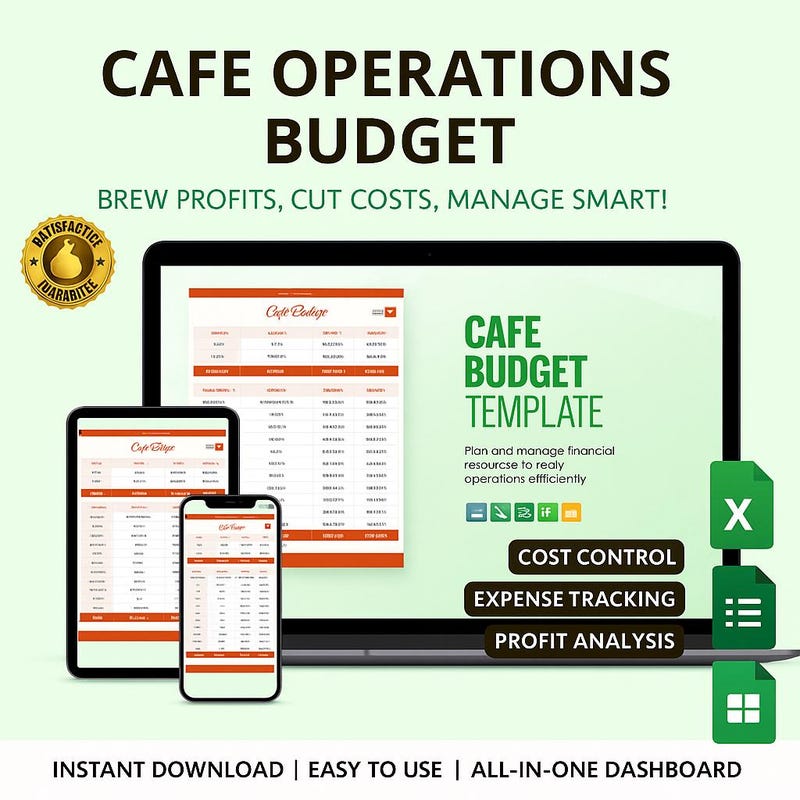 Budget Coffee Shop - Etsy