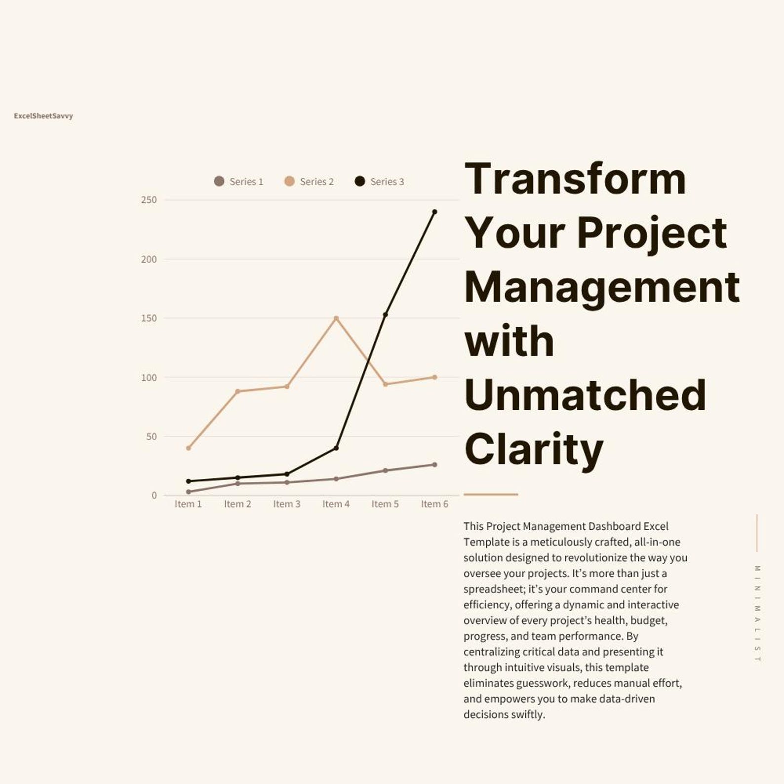 Project Management Dashboard: Excel & Google Sheets Budget Tracker - Etsy