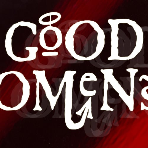 Good Omens Logo Vinyl Sticker Decal - Etsy