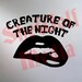 Creature of the Night | RHPS Inspired Vinyl Sticker Decal - Etsy