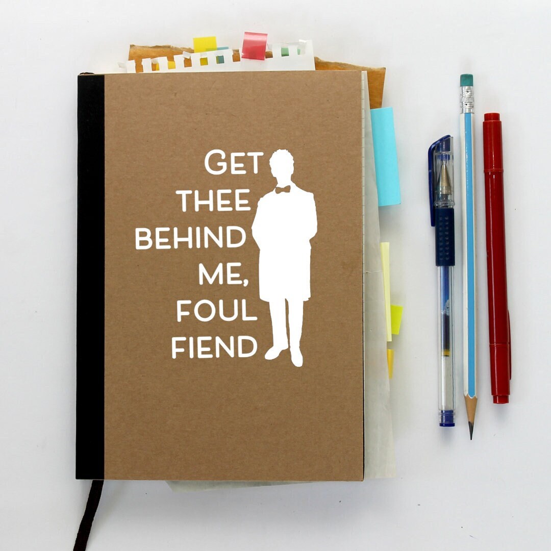 Aziraphale Foul Fiend Good Omens Inspired Vinyl Sticker Decal - Etsy