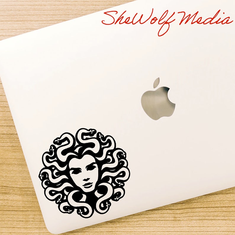 Medusa Vinyl Sticker Decal - Etsy