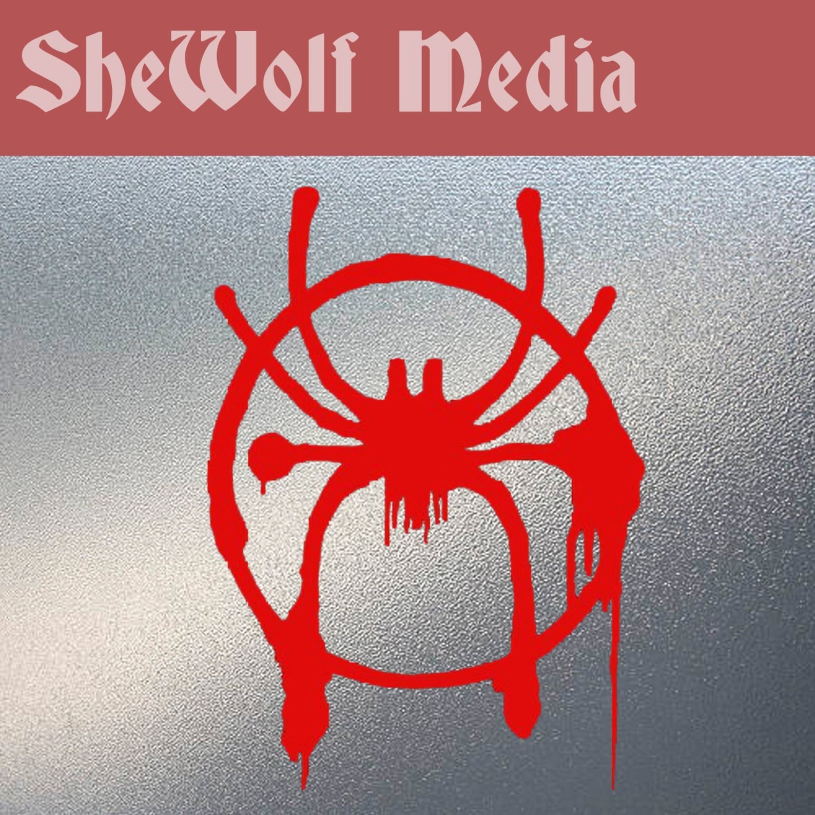 Spiderverse Miles Morales Spider Symbol Vinyl Sticker/decal | Etsy