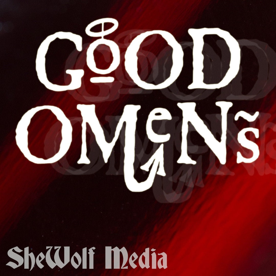 Good Omens Logo Vinyl Sticker Decal - Etsy