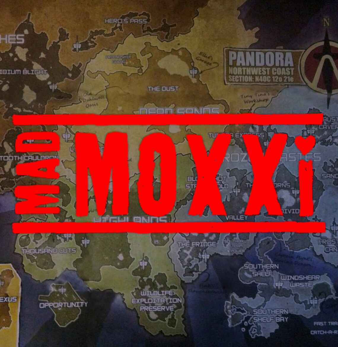 Borderlands Inspired Mad Moxxi Vinyl Decal Sticker - Etsy