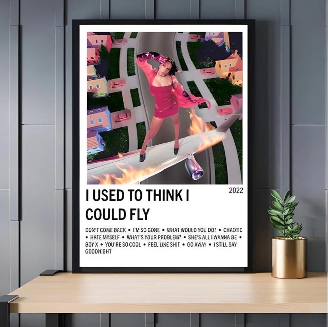 Tate Mcrae Think Later Poster | Album Cover Art Mini Poster ...