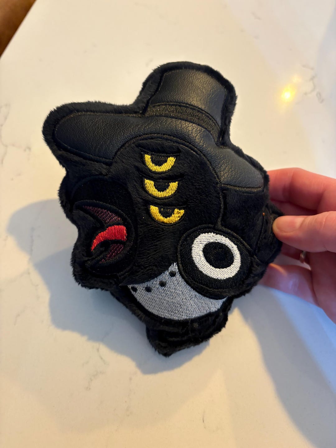 Black Magpie Plush – K-pop Demon Hunter Embroidered Plushie | Fantasy ...