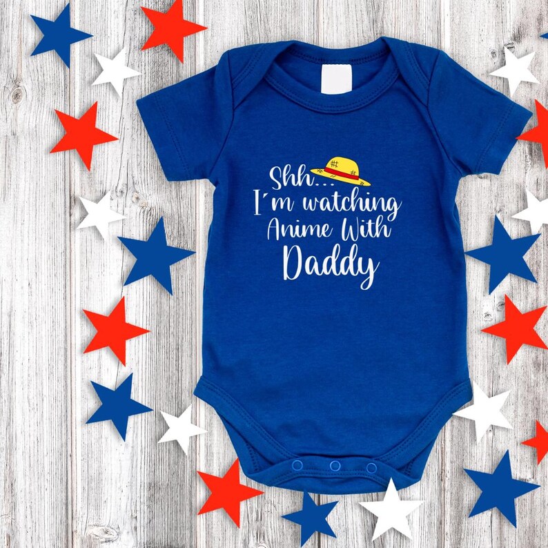 Shh I'm Watching Anime With Daddy PNG Anime Dad Shirt Design Digital ...