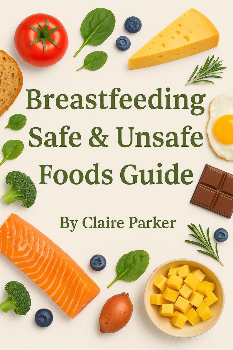 Breastfeeding Safe Foods + OTC Meds + Smoothie Recipes - Etsy