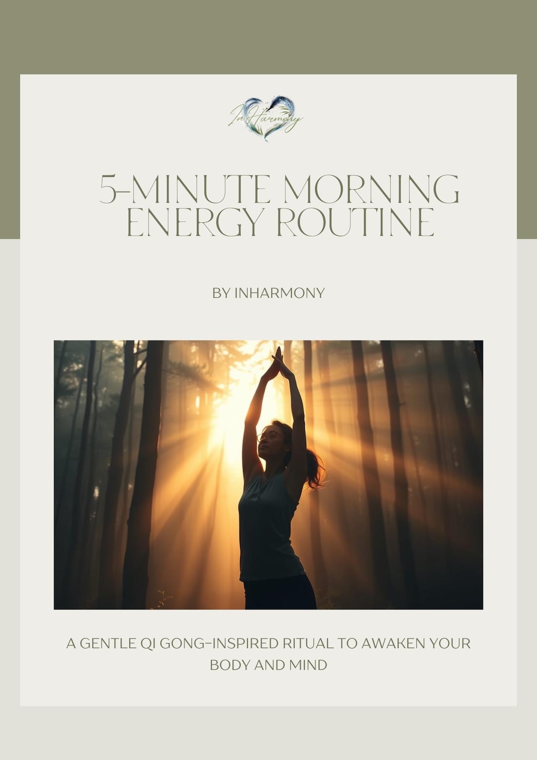 5-minute Morning Energy Routine – Qi Gong Printable PDF for Daily ...