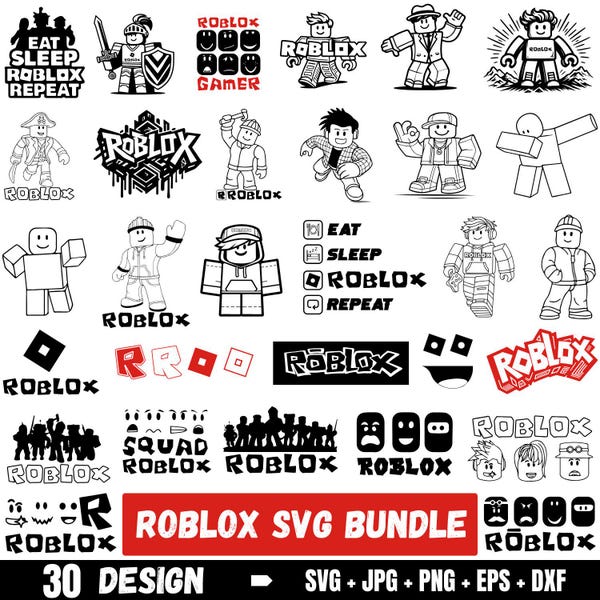 Roblox Papercraft Paper - Etsy