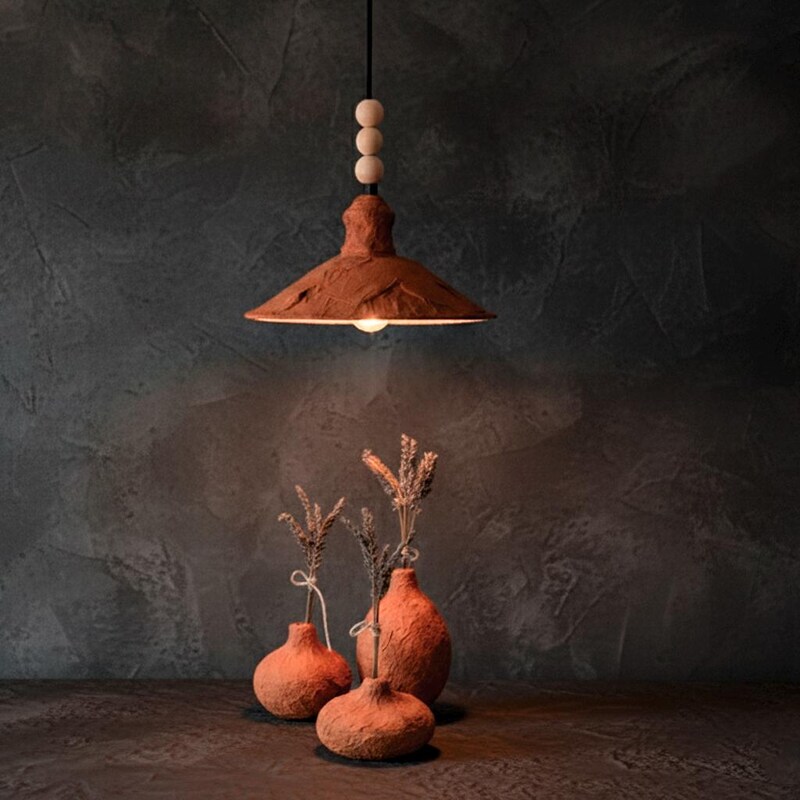 Terracotta Pendant Light - Etsy