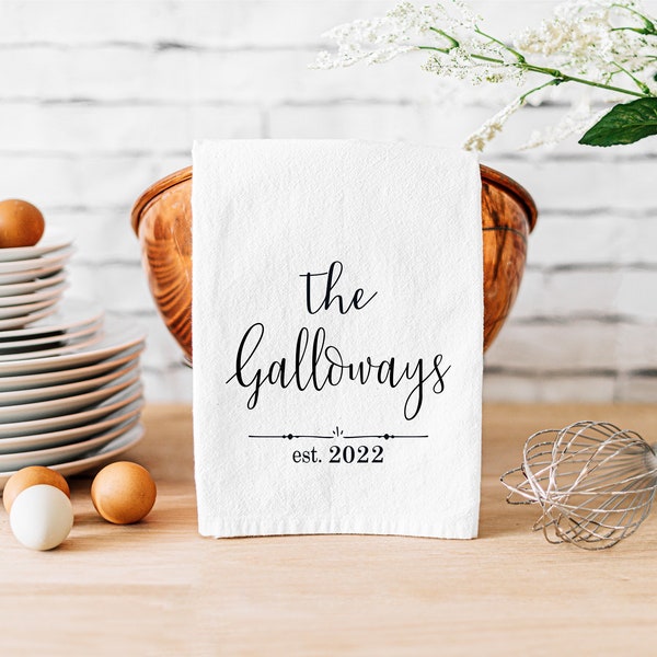 Custom Tea Towel - Etsy