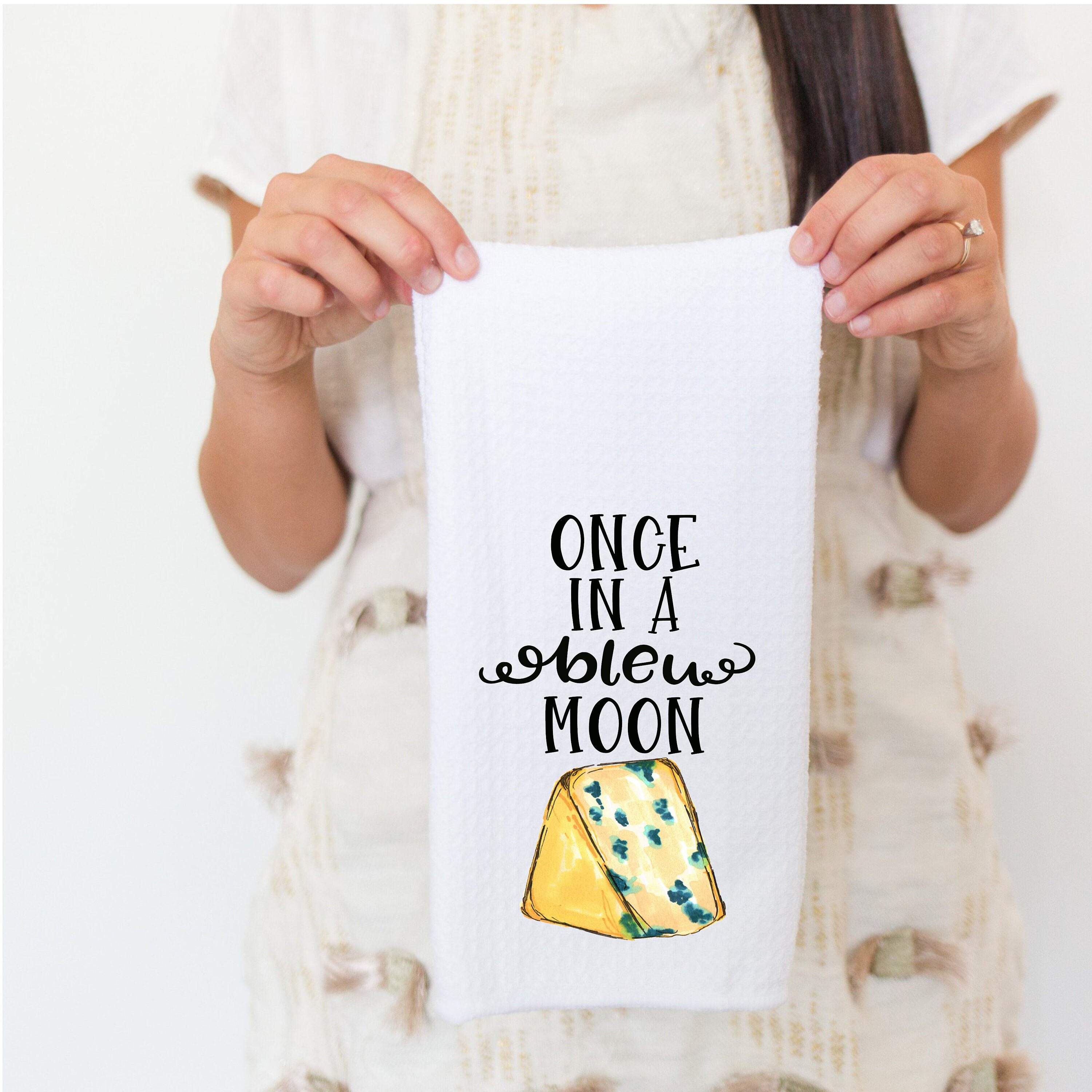 Funny Kitchen Towels, Cheese Decor, Life is Gouda Kitchen Towel ...