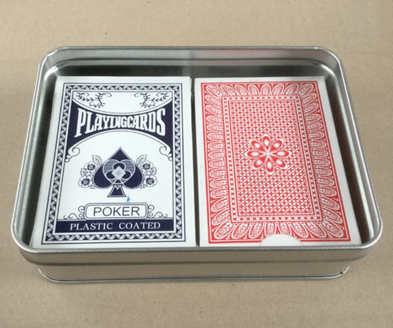 Double Playing Card Box With Window Poker Card Box - Etsy Australia
