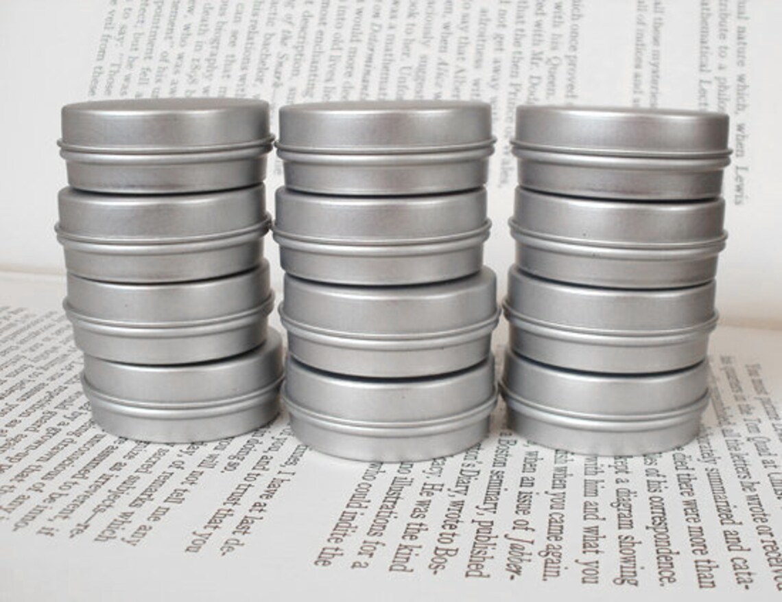 Small Metal Tin 15ml Tin Box Small Container Small Storage - Etsy