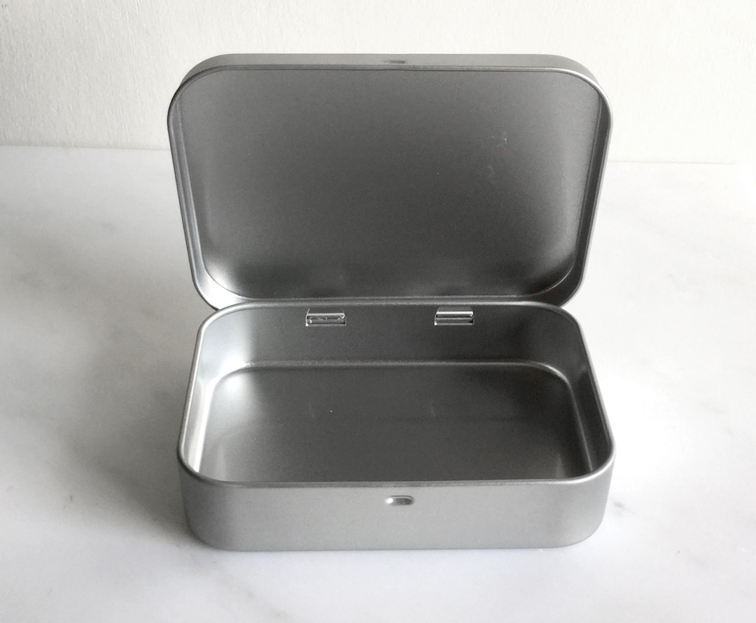 Playing Card Box, Poker Card Box, Rectangular Metal Tins, Blank Hinged ...