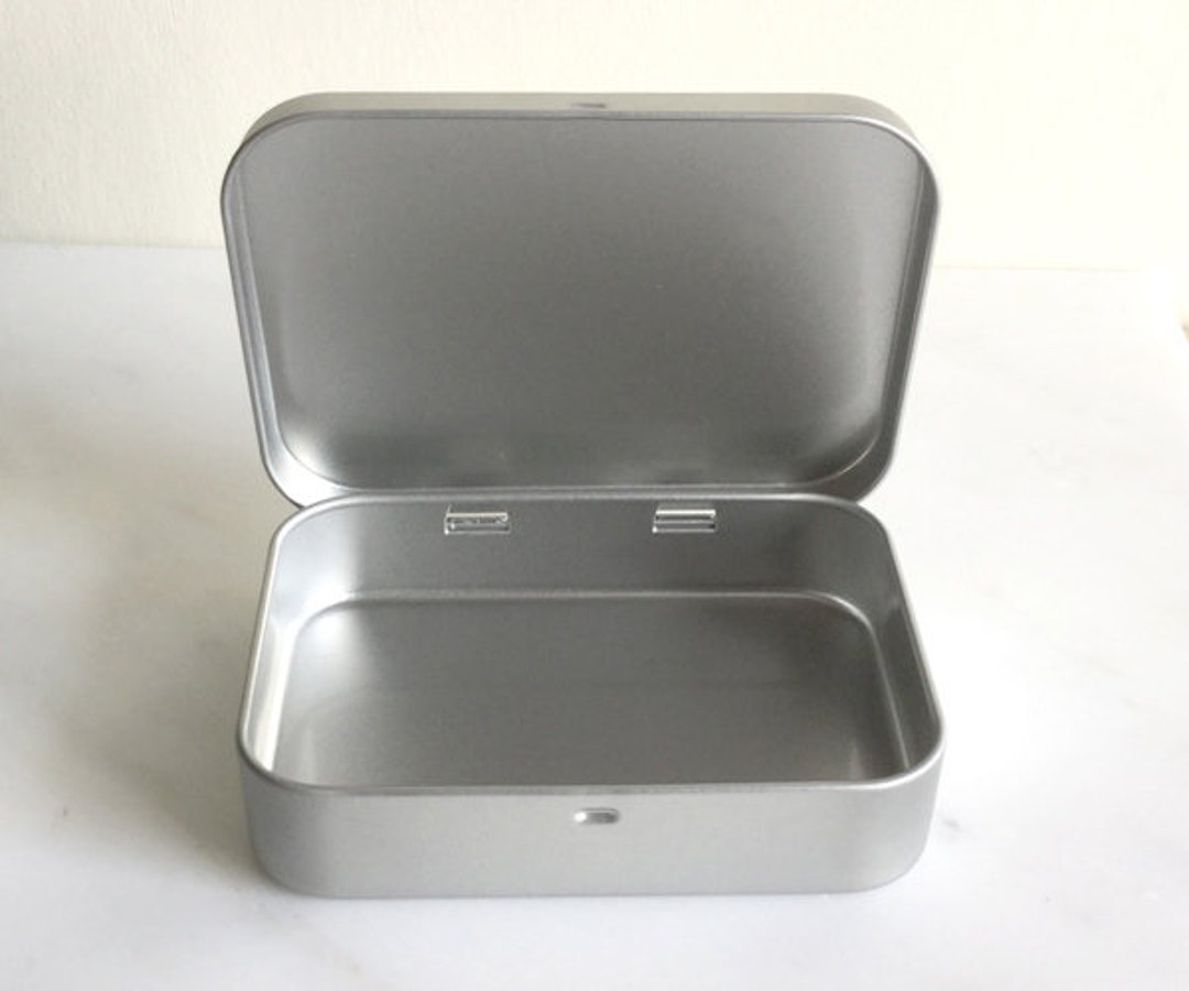 Playing Card Box, Poker Card Box, Rectangular Metal Tins, Blank Hinged ...