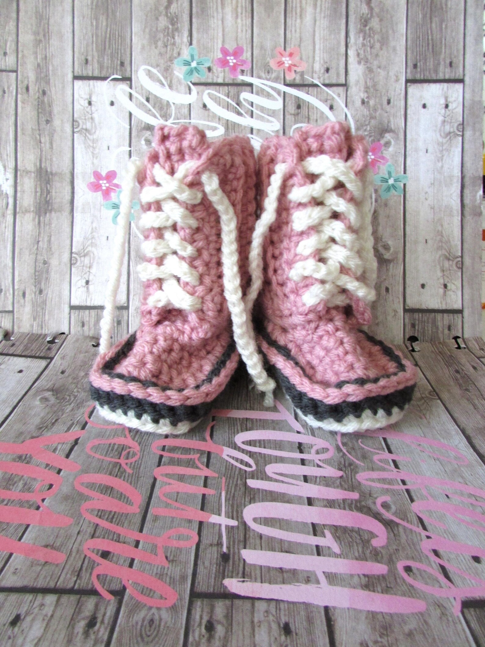 NEW Crochet Baby Boots Pattern /lace up Baby Boots Digital Download ...