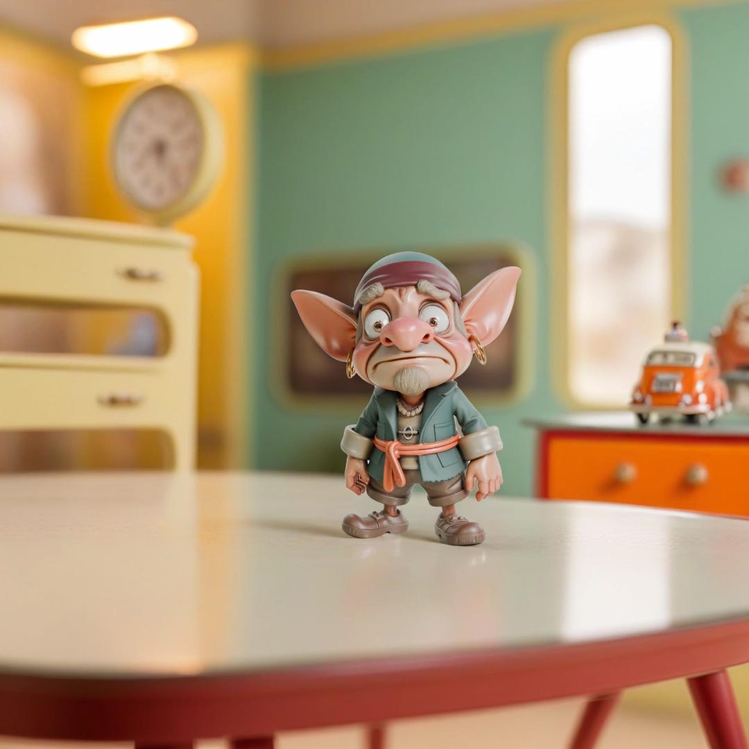 Paint Your Own Snibben Goblin Figure Kit | 5in Fantasy DIY Art Project ...