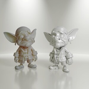 Paint Your Own Snibben Goblin Figure Kit | 5in Fantasy DIY Art Project ...