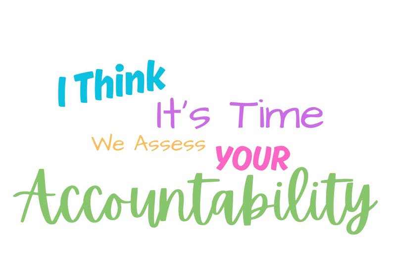 Accountability, School Testing, SVG File, Clipart, Teacher Funny SVG ...