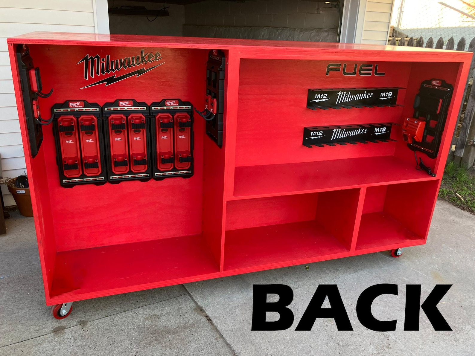 CUSTOM MILWAUKEE PACKOUT Toolbox - the Ultimate Packout Caddy Build ...