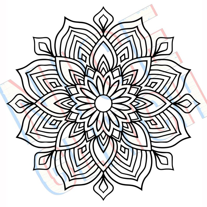Mandala Coloring 31 Pages for Kids Printable Download - Calming ...
