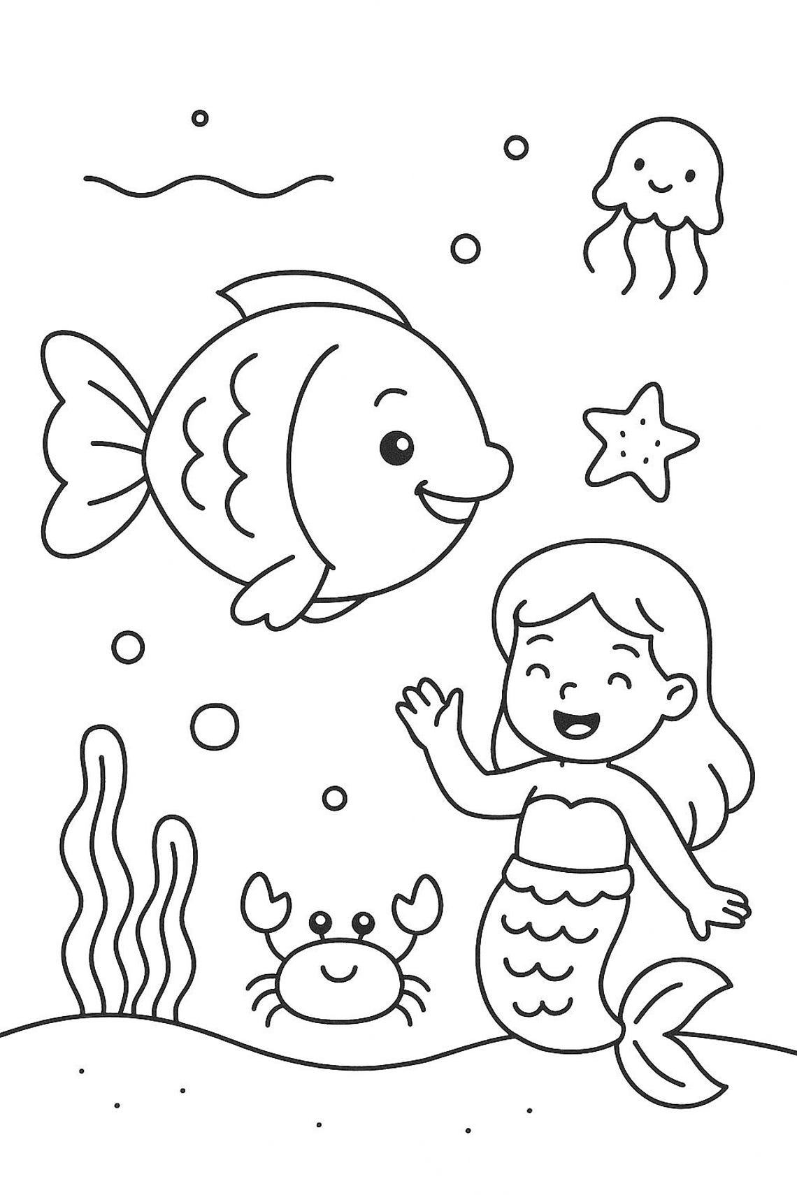 20 Summer Coloring Pages for Kids | Printable Beach & Ocean Coloring ...