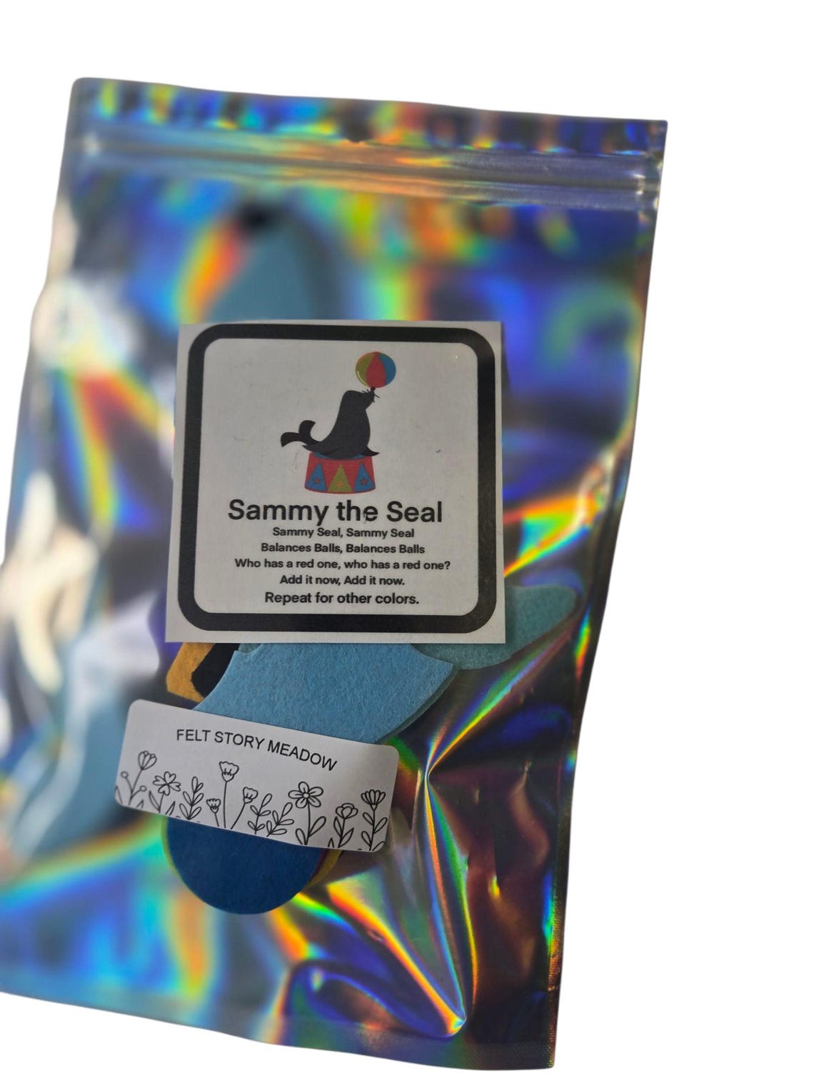 Sammy the Seal Felt Board Set Counting and Color Recognition Activity ...